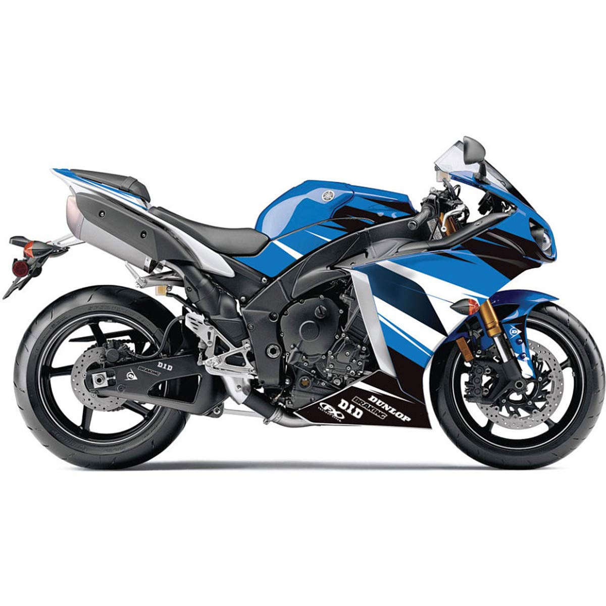 Factory Effex EV-R Series OEM Blue Complete Street Bike Graphic Kit#15 ...