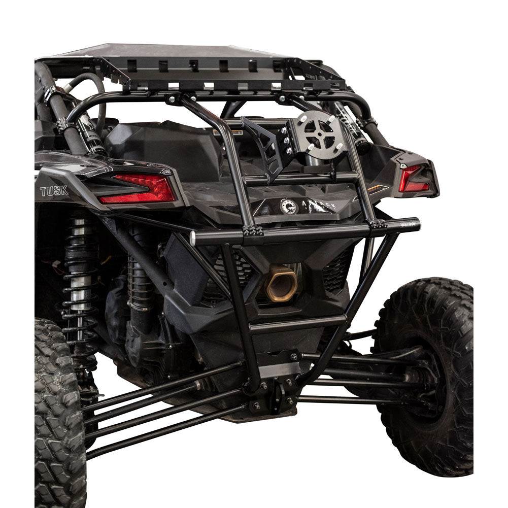 Tusk UTV Rear Bumper, Cargo Rack, and Spare Tire Carrier #1349140014 ...